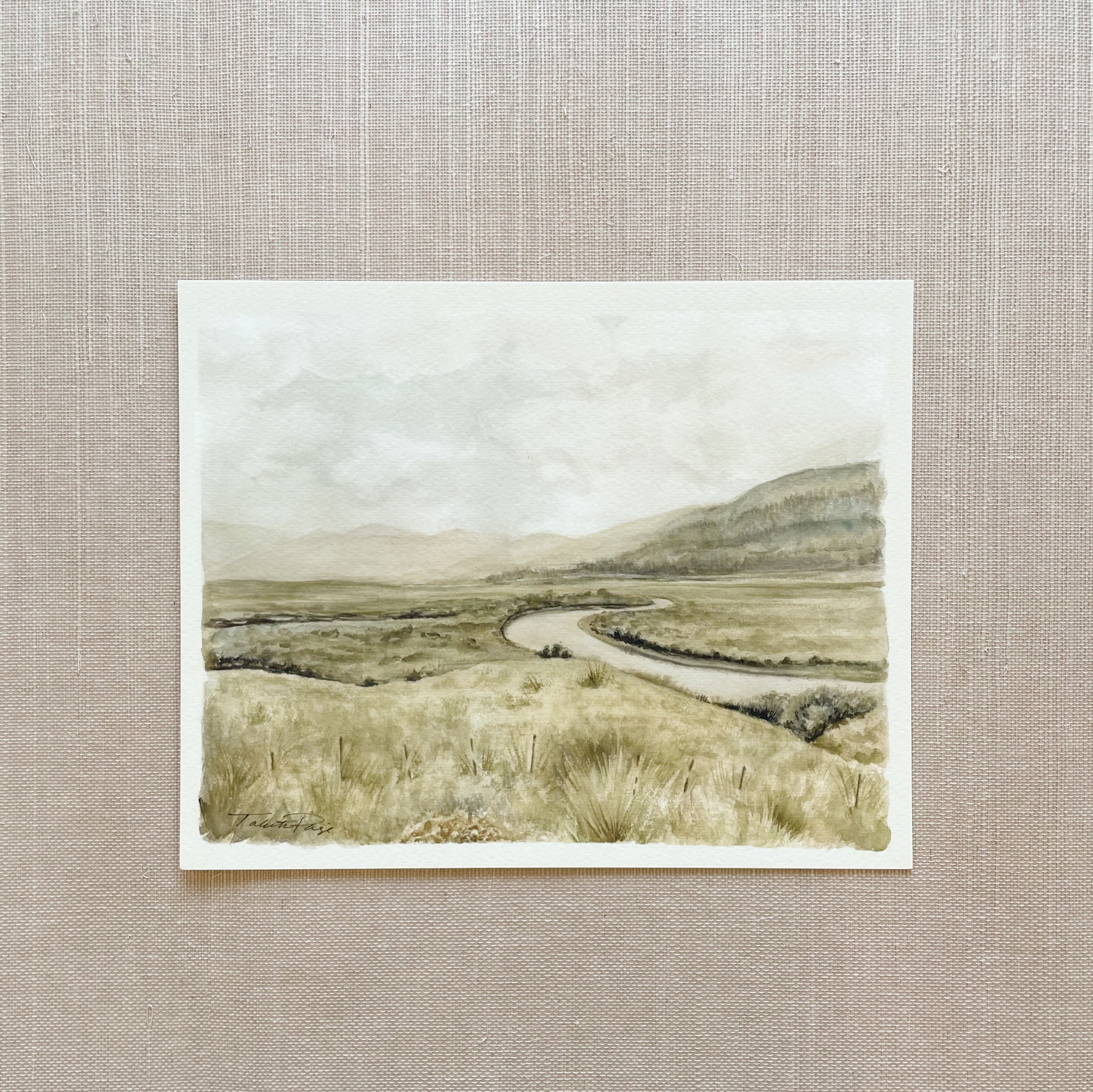 Around the Bend Art Print | Tabitha Paige | USA – Tabitha Paige Fine Art